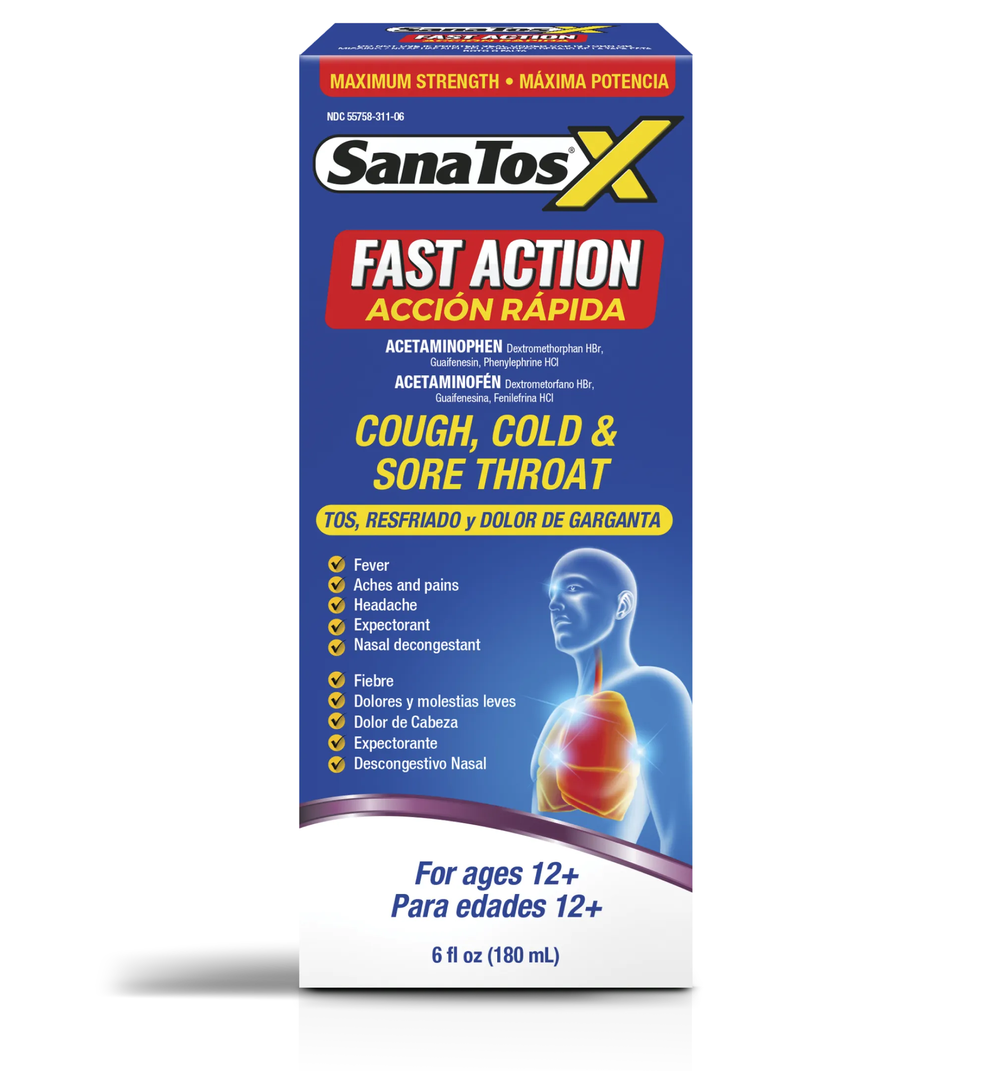 Sanatos X Fast Action - Dile adios a la tos con SANATOS - PHARMADEL